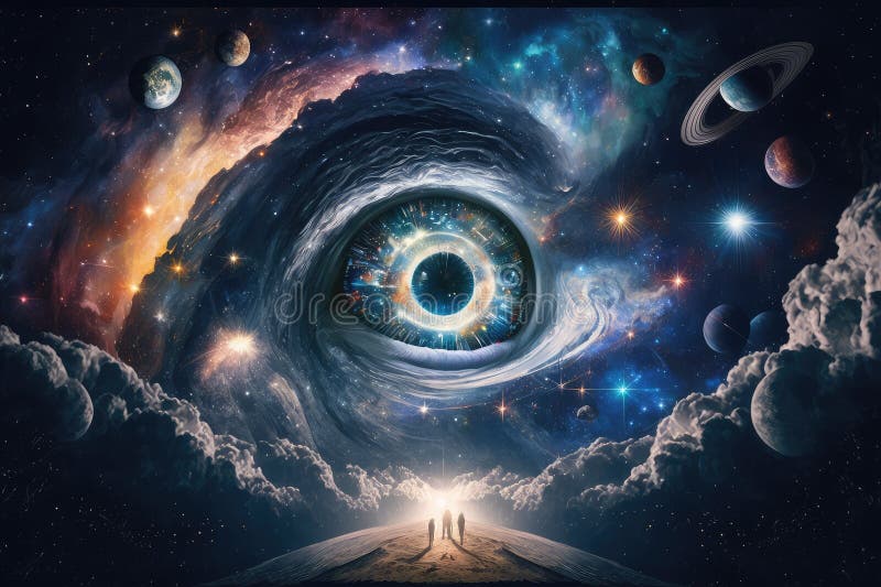 Mind of God, with View of the Universe from a Heavenly Perspective ...