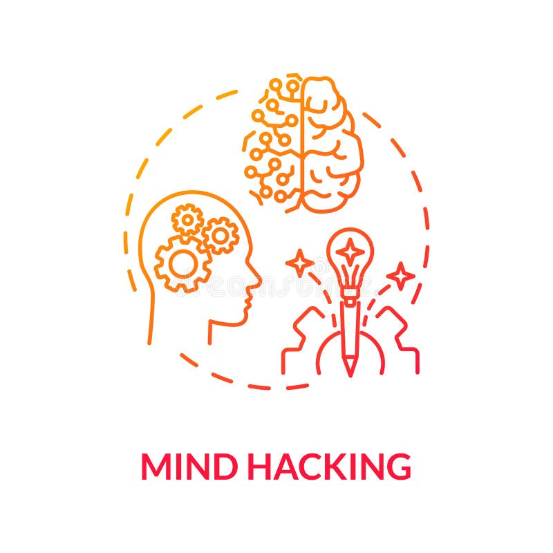 Mind hacking concept icon stock vector. Illustration of hacking - 193964478 Mind hacking concept icon stock vector. Illustration of hacking - 193964478