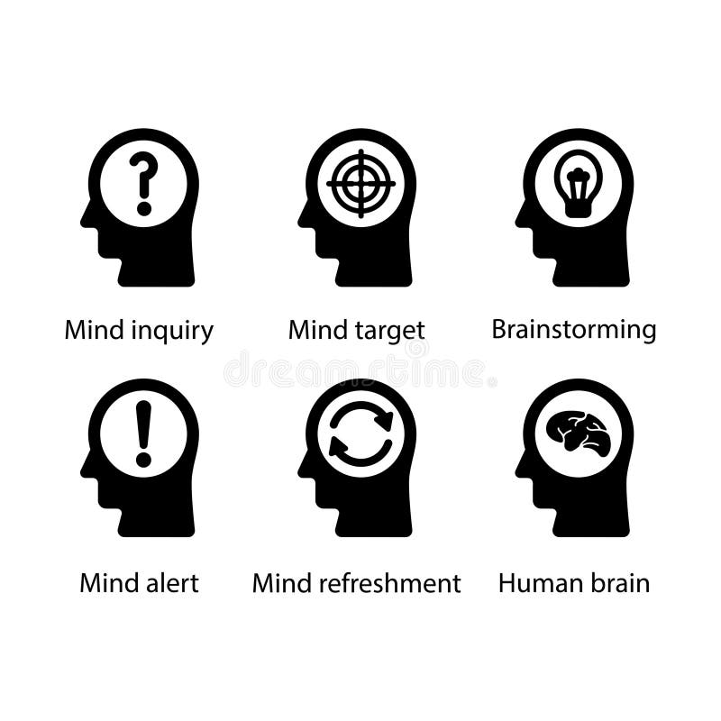 Mind Inquiry, Target, Brainstorming, Alert, Refreshment, Human Brain ...