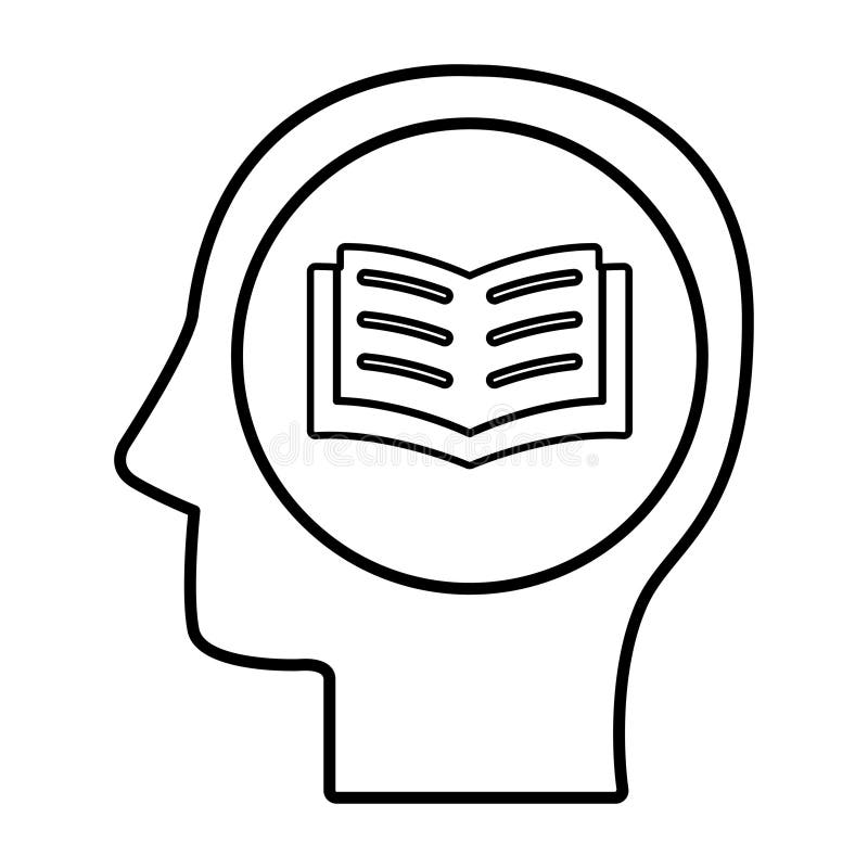 Mind Knowledge Icon in Outline Style Stock Vector - Illustration of ...