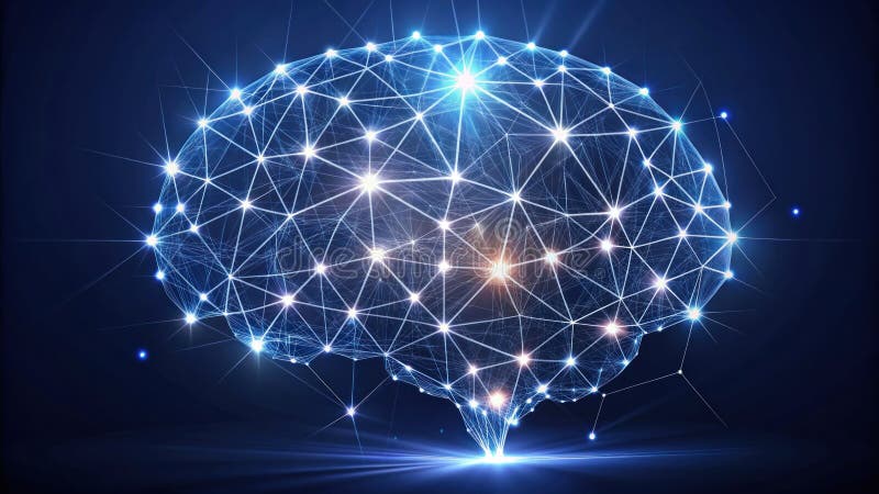 The Mind of the Machine an Digital Image Illustration of Artificial ...