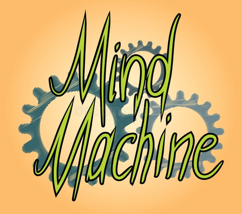 Mind Machine stock vector. Illustration of humans, cogs - 47548605