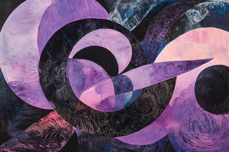 Mind Map Abstract Art stock illustration. Illustration of light - 372968682