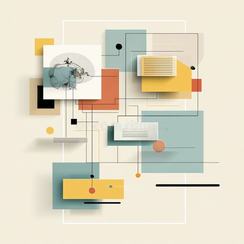 Mind Map Connecting Ideas with Human Brain and Creativity Stock ...