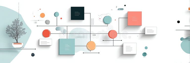 Mind Map Connecting Ideas and Concepts for Brainstorming and Planning ...