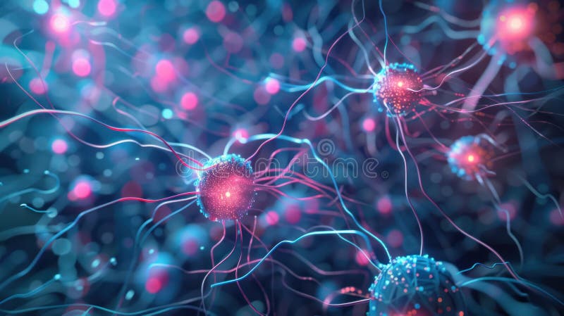 A Mind Map with Interconnected Ideas and Neural Pathways, Showcasing ...