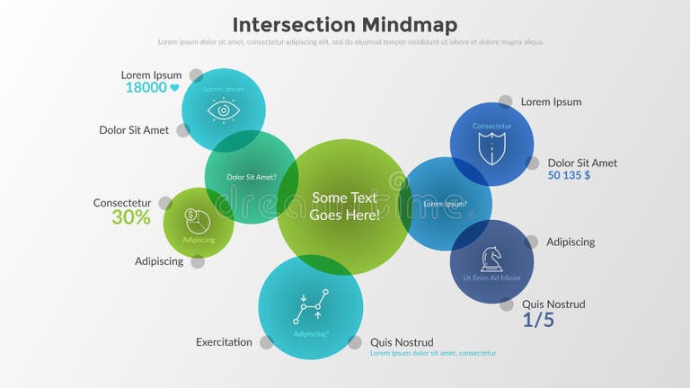 Infographic Design Template Stock Vector - Illustration of flat, line ...
