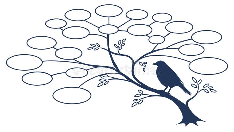 Mind Map Tree, Creative Thinking, Idea Generation, Vector Design ...