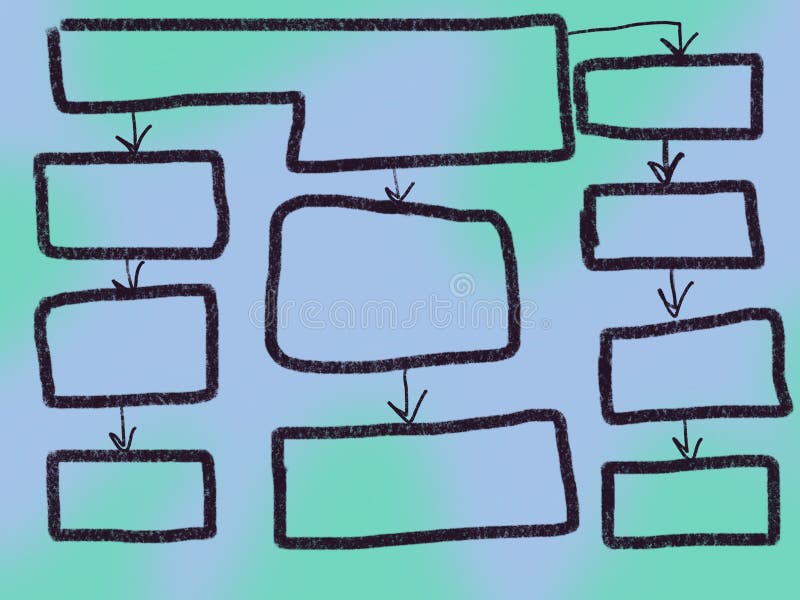 Mind mapping . stock illustration. Illustration of technology - 256906702