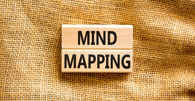 Mind Mapping Symbol. Concept Words Mind Mapping on Wooden Blocks on a ...