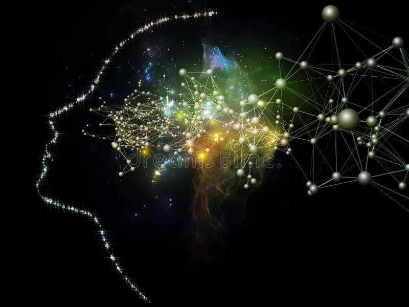 Numbers of the Mind stock illustration. Illustration of composition ...