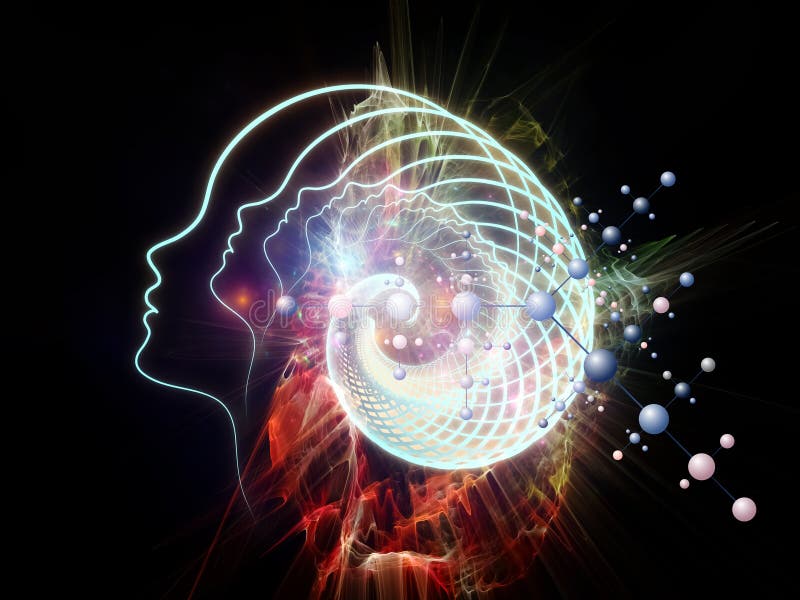 Mind of Matter stock illustration. Illustration of brain - 199898365