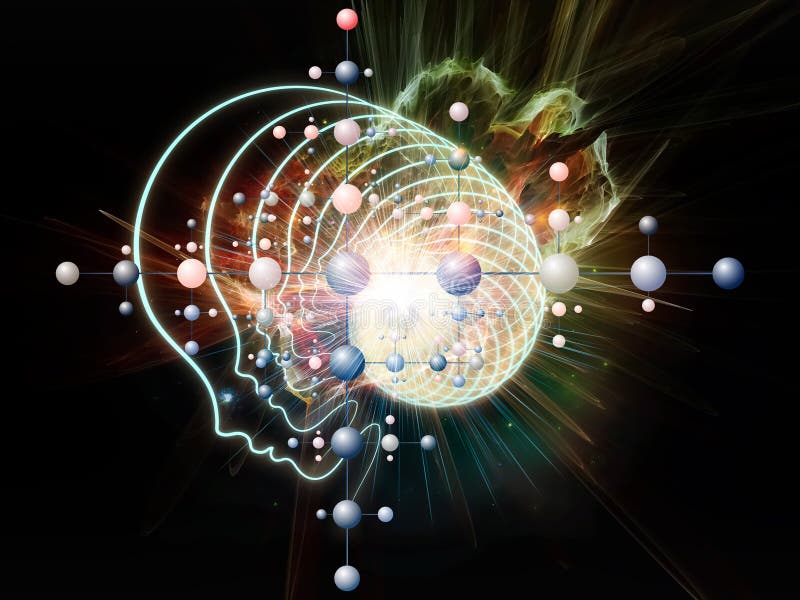 Mind and Matter stock illustration. Illustration of imagination - 190140104