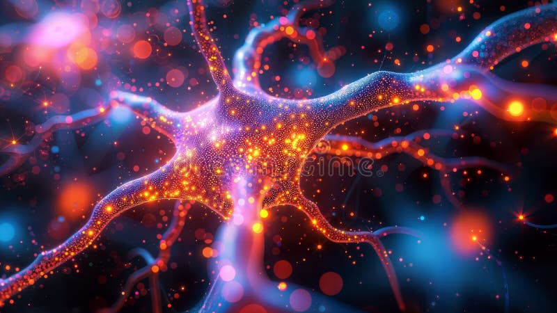 Mind Meld: Psychedelic Interlude of Neuron Network, Generative Ai Stock ...