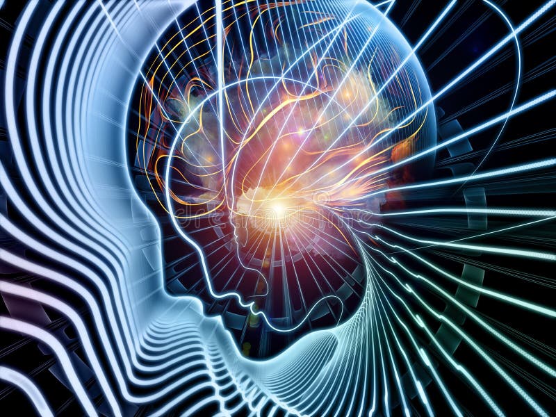 Spiral Mind stock illustration. Illustration of fractal - 64450124