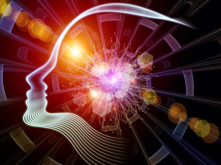 Mind Paths stock illustration. Illustration of science - 153768128