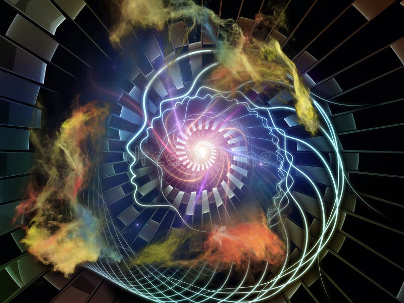 Mind Paths stock illustration. Illustration of backdrop - 154368064