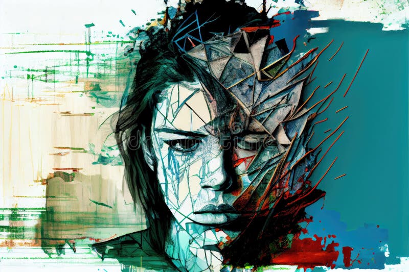 The Mind of a Person with Schizophrenia, Broken into Separate Layers ...