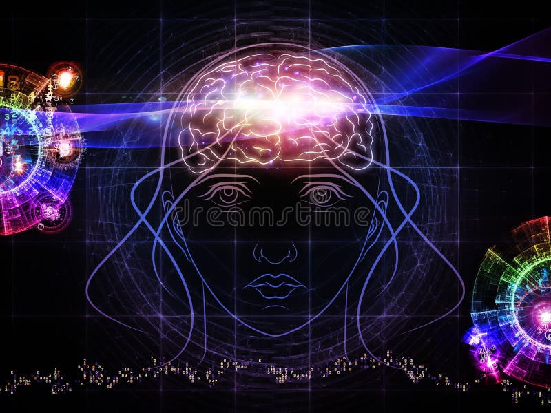 Mind power stock illustration. Illustration of graphic - 24685508
