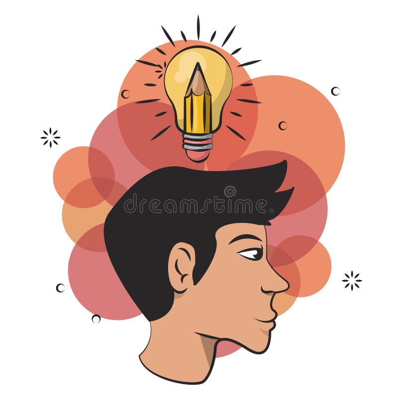 Mind power concept stock vector. Illustration of intellect - 121954567