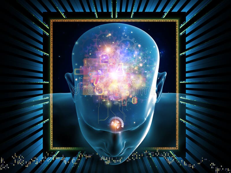 Mind Processing stock illustration. Illustration of computation - 22759992
