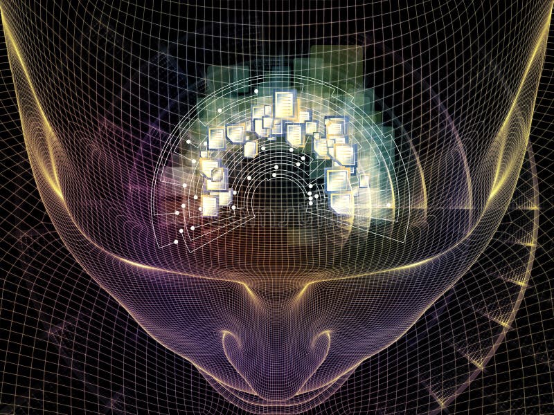 Mind Processing stock illustration. Illustration of computation - 22759992