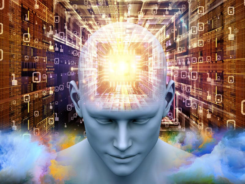 Conceptual Thought stock illustration. Illustration of backdrop - 103214679