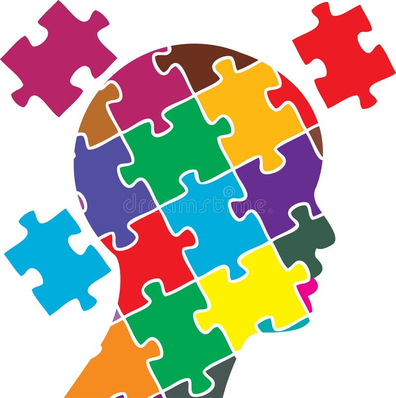 Mind puzzle stock vector. Illustration of missing, jigsaw - 39099565