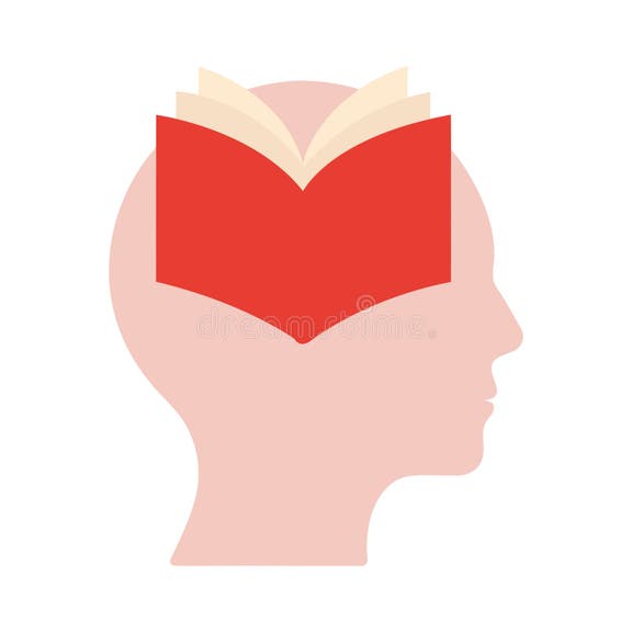 Mind Reading Expanding Knowledge Stock Vector - Illustration of read ...