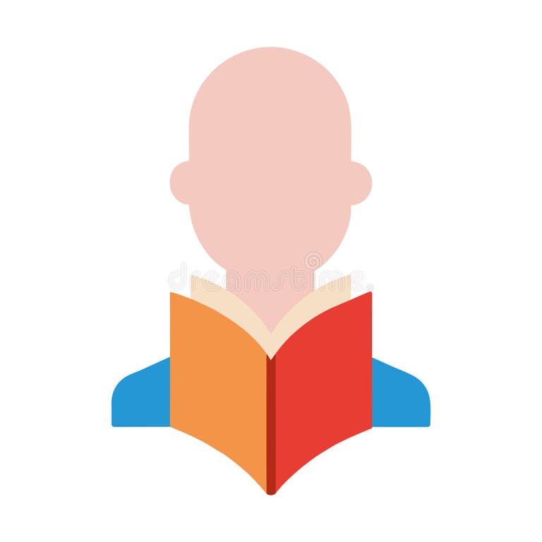 Mind Reading Learning Concept Stock Illustration - Illustration of ...