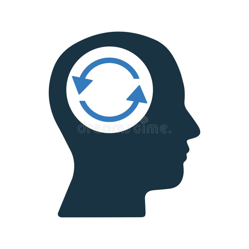 Mind Refresh icon stock vector. Illustration of design - 290796020