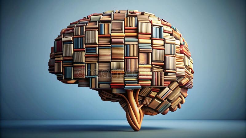 A Mind S Library: the Power of Knowledge Generative AI Stock ...