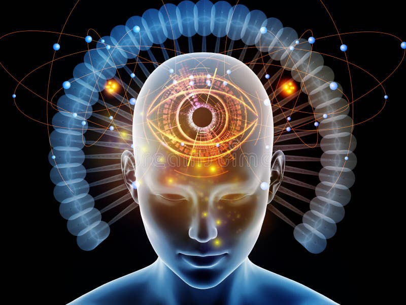 Mind Sight stock illustration. Illustration of mind - 196716486