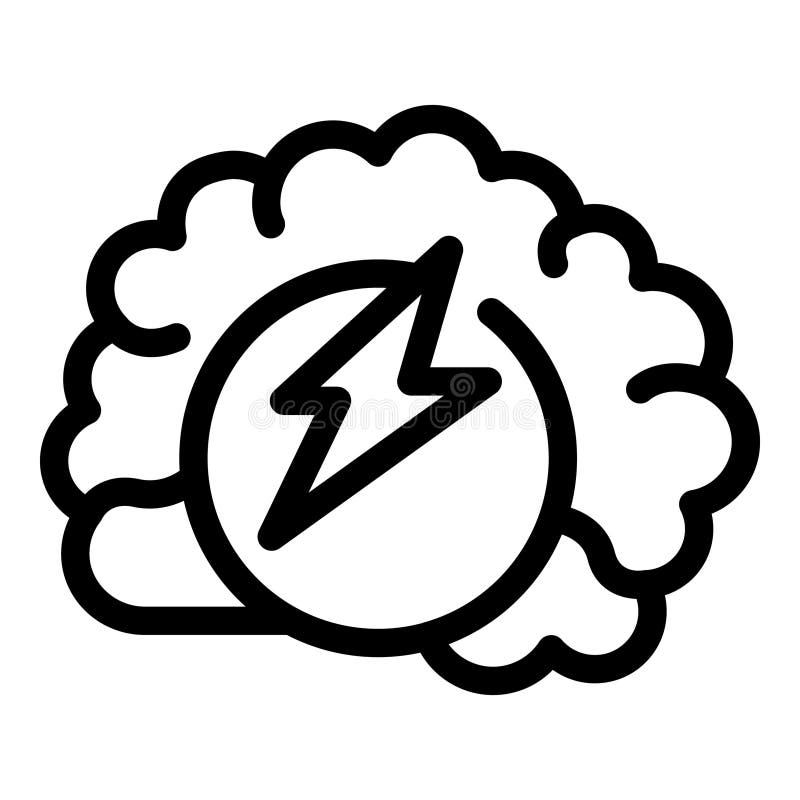 Mind Storming Icon Outline Vector. Problem Solving Technique Stock ...