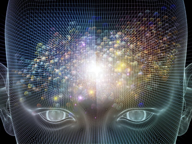 Mind Stream stock photo. Image of math, creativity, backdrop - 45766278