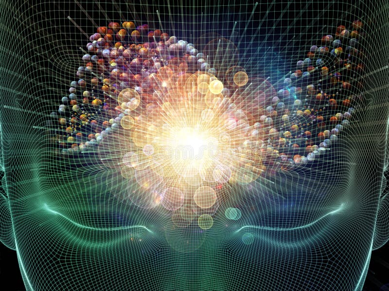 Mind Stream stock illustration. Illustration of metaphysical - 45766251