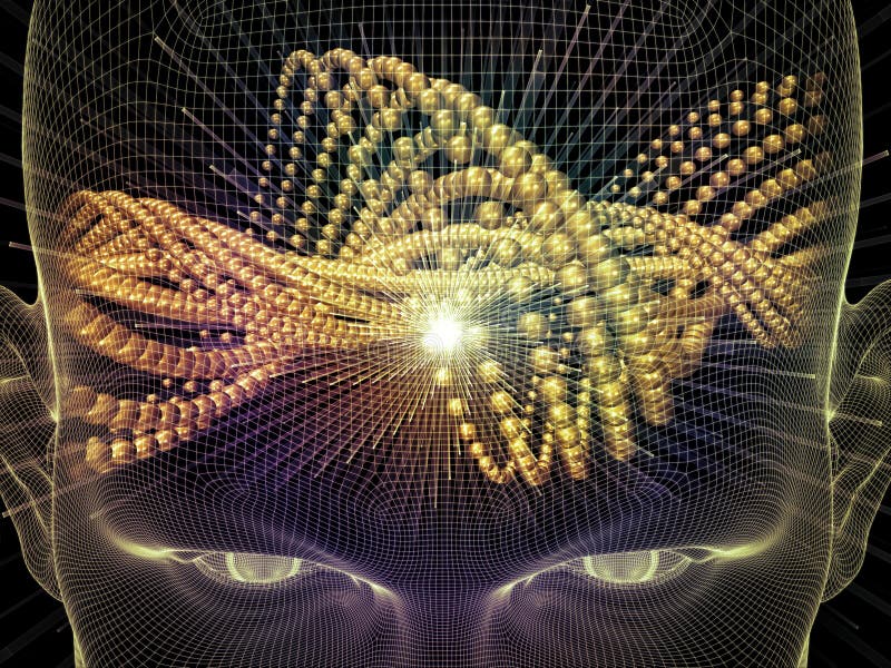 Mind Stream stock photo. Image of math, creativity, backdrop - 45766278