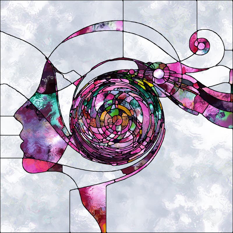 Mind Swirl Woodcut stock illustration. Illustration of inspiration ...