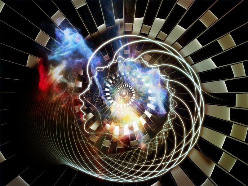Mind Swirl stock illustration. Illustration of reason - 157932507