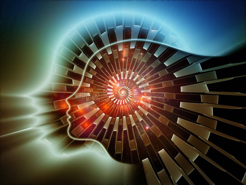 Mind Swirl stock illustration. Illustration of intellect - 183093529