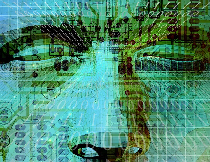 Mind Technology stock illustration. Illustration of composite - 11772727