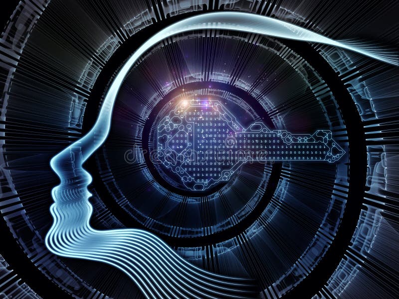 Mind Trails stock illustration. Illustration of thinking - 156276236