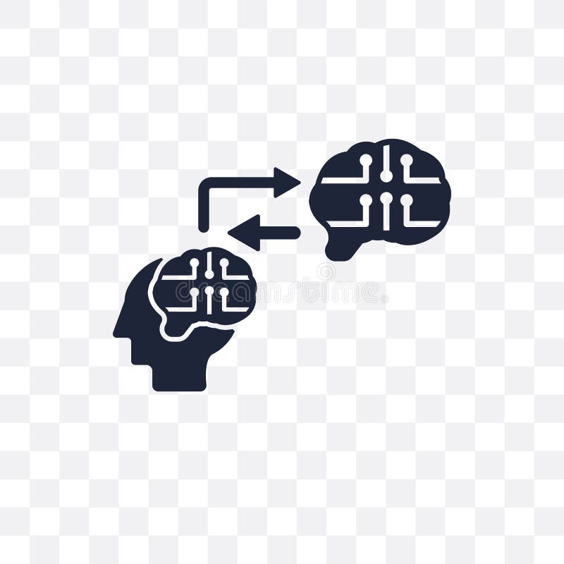 Mind Transfer Transparent Icon. Mind Transfer Symbol Design from Stock ...