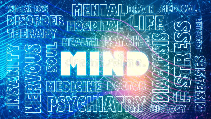 Mind Word with Full Charged Battery As I Letter Stock Photo - Image of ...