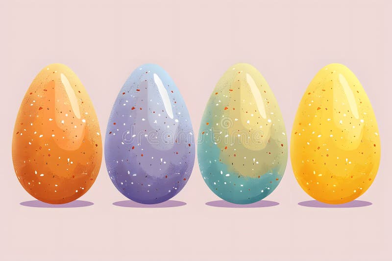 Mindful Easter: Natural and Nutrient-Rich Painted Egg Art Stock ...