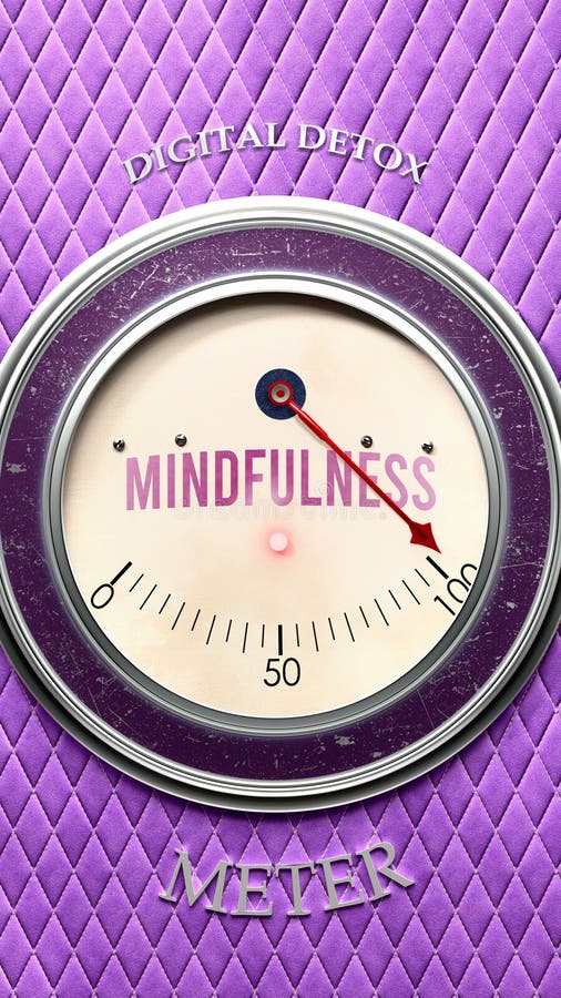 Mindfulness and Digital Detox that is Hitting a Full Scale, Showing a ...
