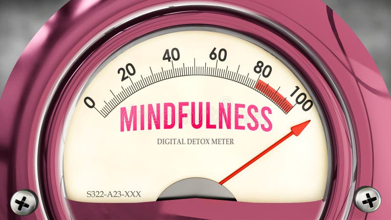 Mindfulness and Digital Detox Meter that is Hitting a Full Scale ...