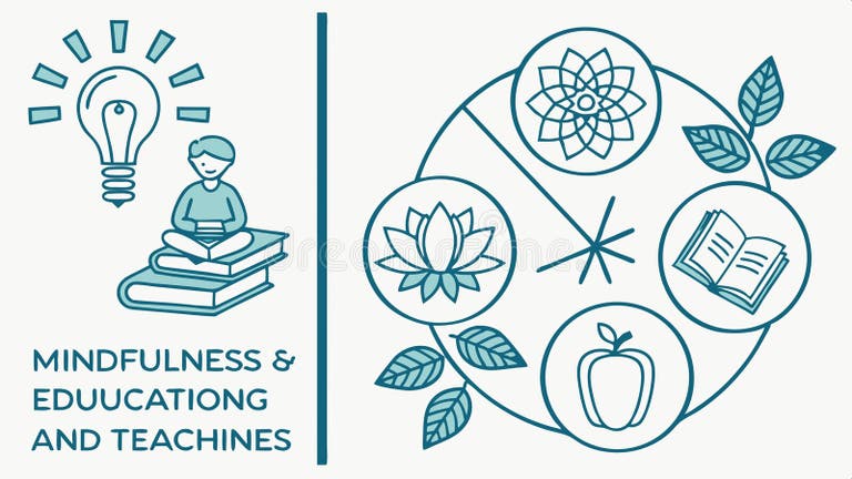 Teaching Mindfulness Stock Illustrations – 526 Teaching Mindfulness ...