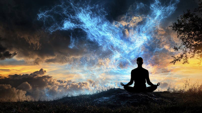 Mindfulness Meditation in a Scenic Digital Art Environment a Tranquil ...