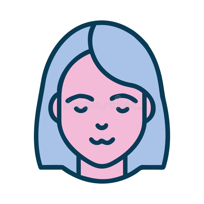 Mindfulness Meditation Woman Icon Stock Illustration - Illustration of ...